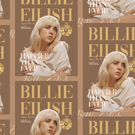 Billie Eilish Printable Poster