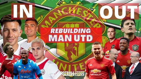 MANCHESTER UNITED Rebuild FM22 REBUILD Football Manager 2022 YouTube