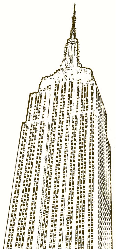 Empire State Building Sketch This Is My Pseudo Sketch Of Flickr