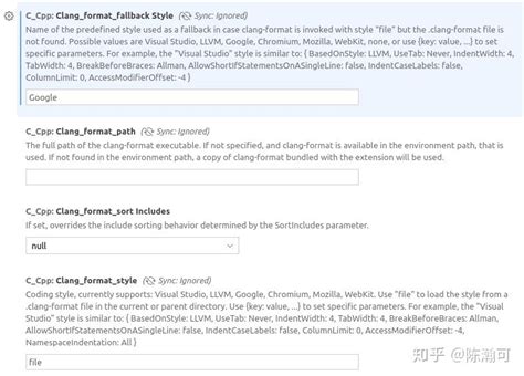 Formatting C Code Using Clang Format on VSCode 知乎