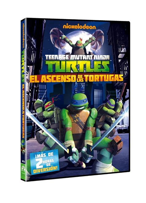 Las Tortugas Ninja El Ascenso De Las Tortugas Import Dvd 2013
