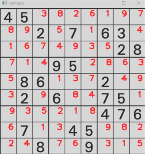 GitHub Erwanmq Sudoku Solver Sudoku Solver Using OpenCV And