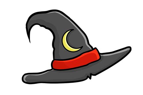 Halloween Witch Hat Vector Illustration Graphic By Gemmanft Creative