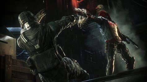 HD Wallpaper Batman Batman Arkham Knight Red Hood Wallpaper Flare