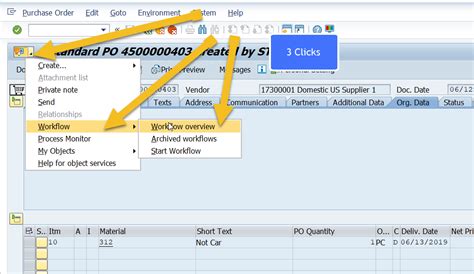 sap abap central how to display workflow log or start workflow in custom report in sap in one