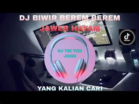 Dj Runtah Remix Viral Tiktok Terbaru Biwir Berem Berem Jawer