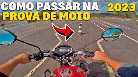 COMO PASSAR NA PROVA DE MOTO DO DETRAN 2023 YouTube