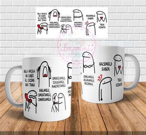 Plantillla Taza Flork Chisme Contamelo Charlamelo Decimelo Comunicamelo