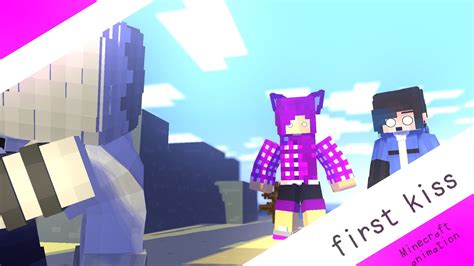 最初のキス First kiss Minecraft Animation QvQ 13 subtitle eng