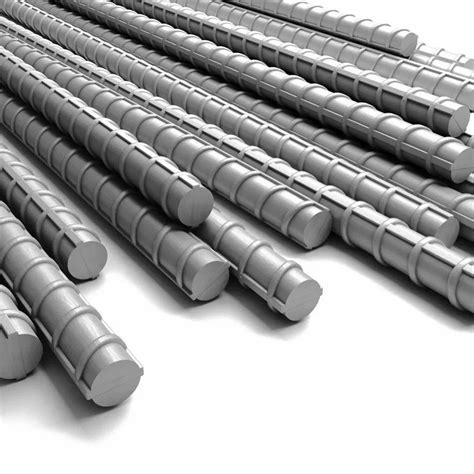 25mm Mild Steel TMT Bar For Construction Grade Fe 500D At Rs 55 Kg