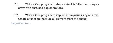 Solved Write A C Program To Check A Stack Is Full Or Chegg