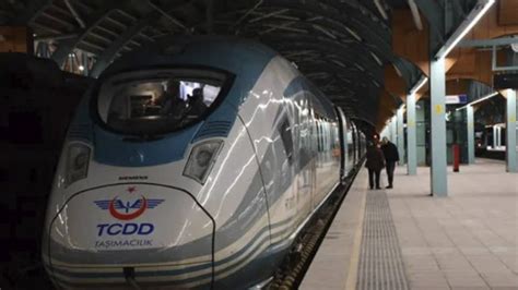 Ankara Sivas Yozgat Ve K R Kkale Y Ksek H Zl Tren Hatt A L Yor