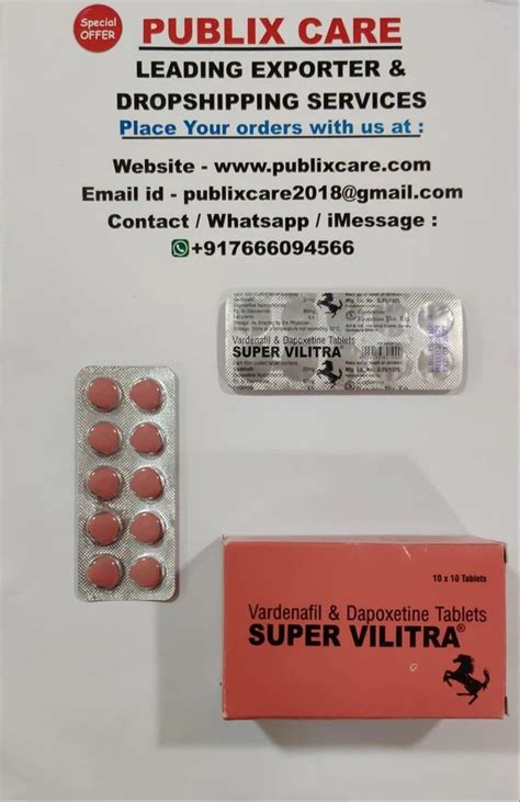 Super Vilitra Tablets At Rs 220 Stripe Vardenafil Tablets In Nagpur