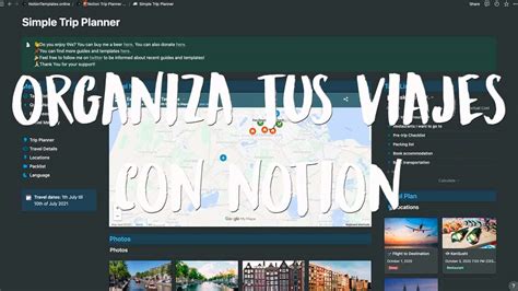 Plantillas De Notion Para Planificar Viajestop 4