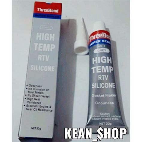 Jual LEM PAKING GASKET LIQUID TREEBOND HIGH TEMP RTV LEM GASKET SILICON