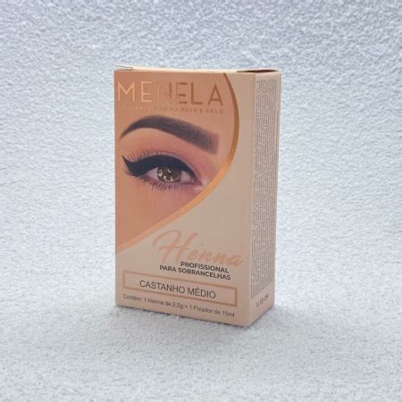 Henna Menela 2 5g Castanho Médio