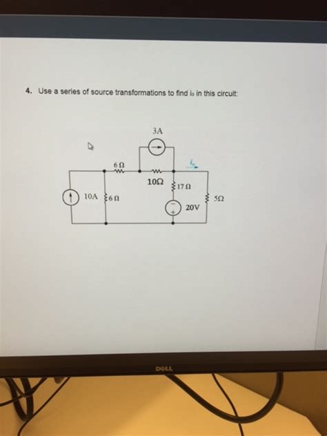 Solved Use A Series Of Source Transformations To Find Io Chegg