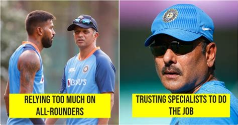 4 Contrasting Differences Between Rahul Dravid Ravi Shastris