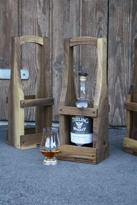 Father S Day Gift Wine Caddy Wood Wooden Wine Caddy Wine Rack Wood