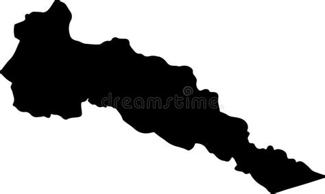 Mapa De La Silueta De Putumayo Colombia Con Fondo Transparente
