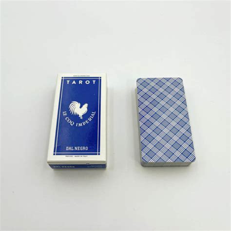 Jeu de Tarot cartes Dal Negro Coq Impérial Cartes Cie
