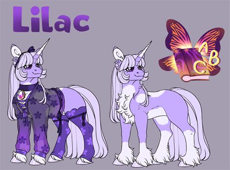 3259844 Safe Artist Malinraf1615 Oc Oc Lilac Pony Unicorn