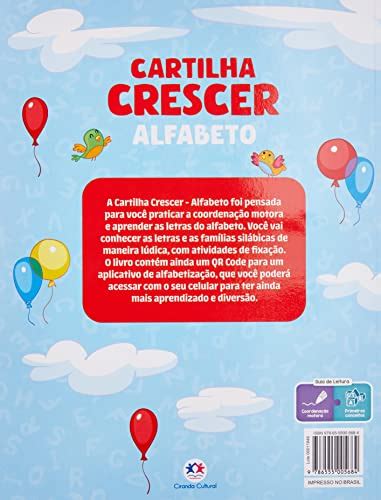 Cartilha Crescer Alfabeto