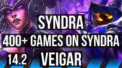 SYNDRA Vs VEIGAR MID 400 Games Dominating BR Diamond 14 2