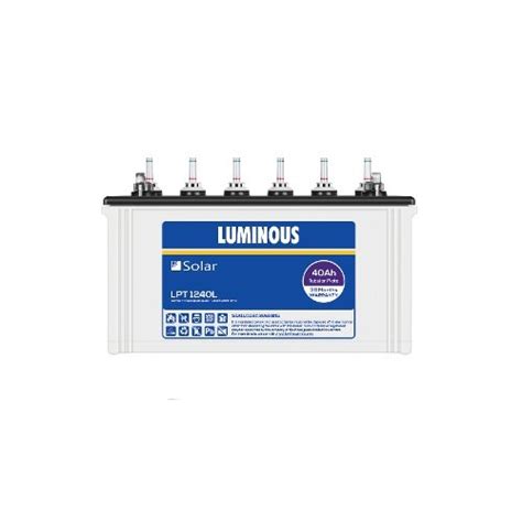 Tubular Luminous LPT1240H 40 Ah Solar Battery Warranty 36 Months