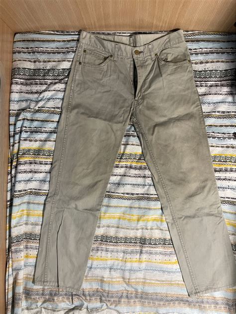 12aw visvim FIL EXCLUSIVE FLUXUS 03 CHINO 男裝 褲半截裙 Chino褲 Carousell