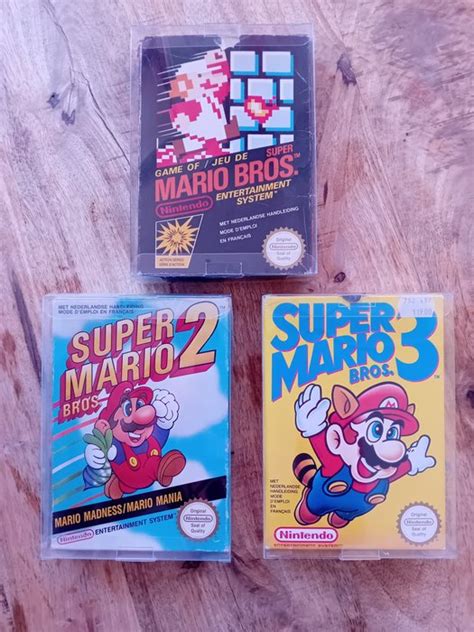 Nintendo NES Super Mario Bros 1 2 3 Video Games 3 Catawiki