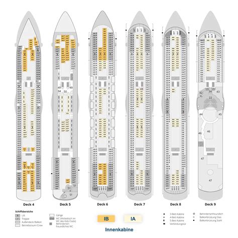 Innenkabine Kat Ib Ia Aidabella Kussmundcruises De