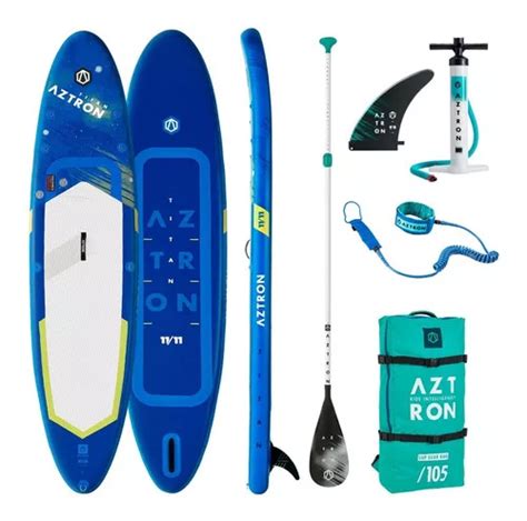 Prancha De Stand Up Paddle AZTRON TITAN 1111 Azul Marinho De 363cm De