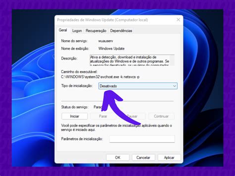 Como desativar as atualizações automáticas do Windows 11 Aplicativos