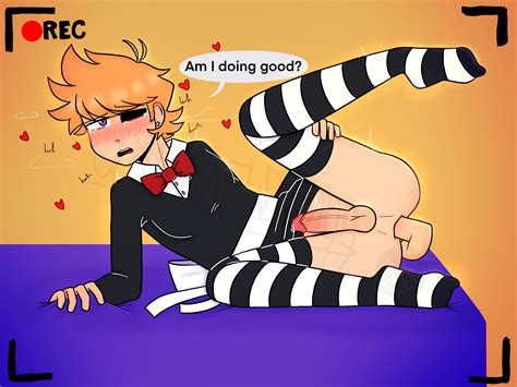 Rule 34 Edd Eddsworld Eddsworld Floating Penis Fusion Gay Maid Outfit Matt Eddsworld