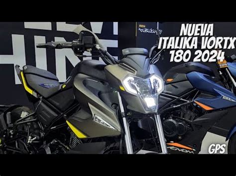 Nueva Italika Vortx 180 2024 Nueva Tecnología Frenos CBS