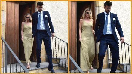 Clara Chía fue criticada por el look que utilizó en la boda del hermano
