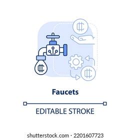 Repeatable Tasks Automation Concept Icon Payroll Stock Vector Royalty