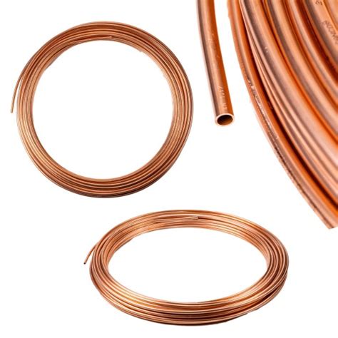 Rurka miedziana rura 18 mm miękka fi 18 Rurka miedziana rura 18 mm
