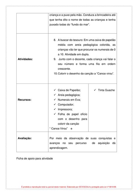 PLANEJAMENTOS DE AULA BNCC 2024 Infantil E Fundamental