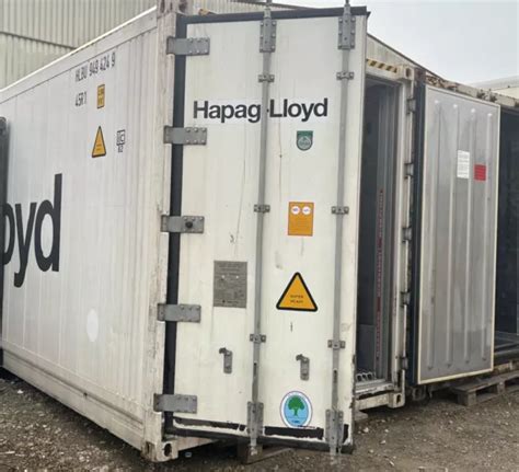 Ft High Cube Reefer Insulated Shipping Container Hapag Lloyd