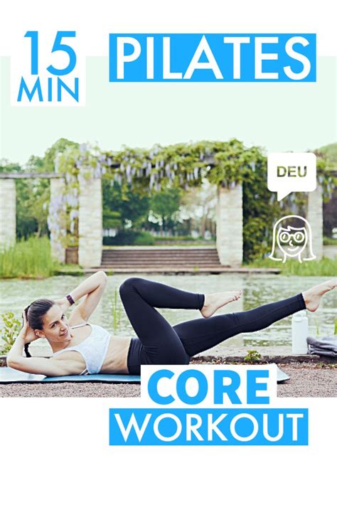 Willkommen beim Pilates Core Workout In diesem 15 Minuten Flow kümmern