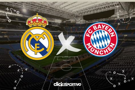 Real Madrid x Bayern de Munique onde assistir ao vivo horário