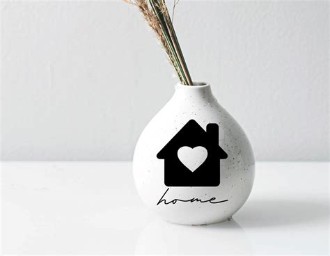Plotterdatei Home Haus Mit Herz Zuhause SVG DXF Etsy De