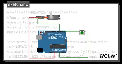 Servomotor Copy Wokwi ESP32 STM32 Arduino Simulator