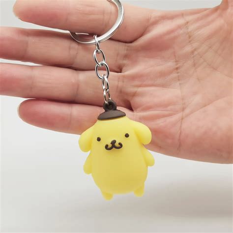 SANRIO Móc Khóa Hình Cinnamoroll Pompompurin Hello Kitty My Melody