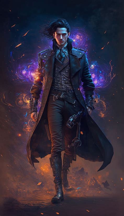 Steampunk Man Created With AI By Amanda Church Rpg Character Character