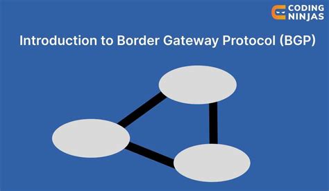 What Is Bgp Border Gateway Protocol Explained Coding Ninjas