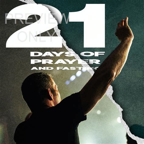 21 Days Of Prayer And Fasting Title Square Church Visuals
