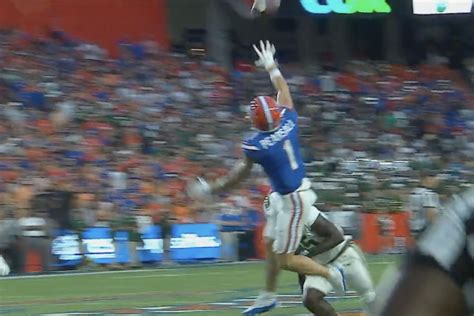 Catch Of The Year Florida WR Ricky Pearsall Makes Incredible One